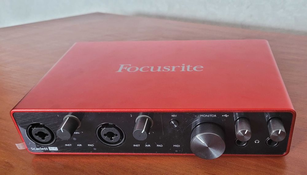 Аудиокарта FOCUSRITE Scarlett 8i6 3rd Gen: 11 999 грн. - Студійне ...
