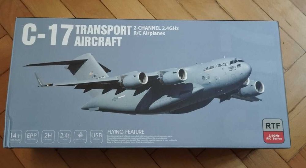Samolot RC zdalnie sterowany C-17 Globemaster Warszawa Praga-Południe • OLX.pl