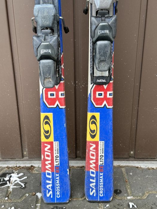 Narty Salomon Crossmax 8X + wiązania Marker M8.1 Biskupice • OLX.pl