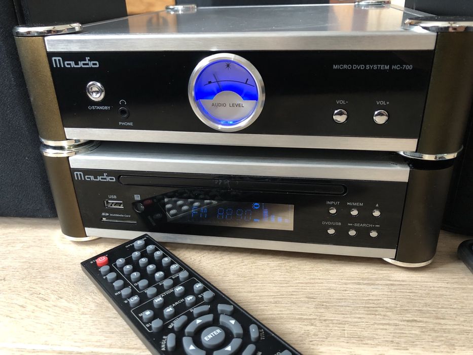 Zapraszam Amplituner radio stereofoniczny DVD M-AUDIO HC-700 Gdańsk Wrzeszcz • OLX.pl