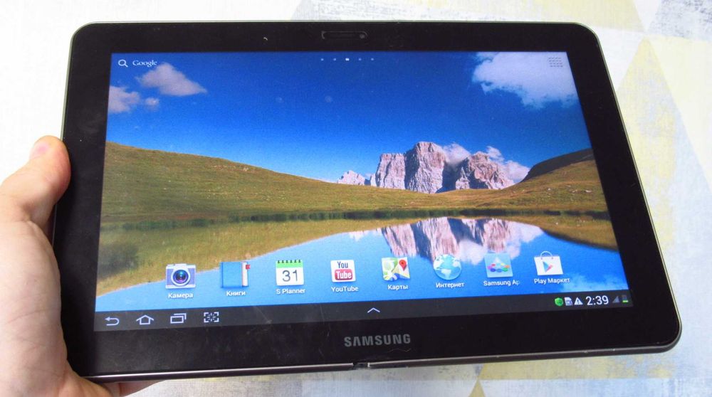 Samsung Galaxy Tab 10.1 16GB WIFI + 3G P7500: 980 грн. - Планшетные ...