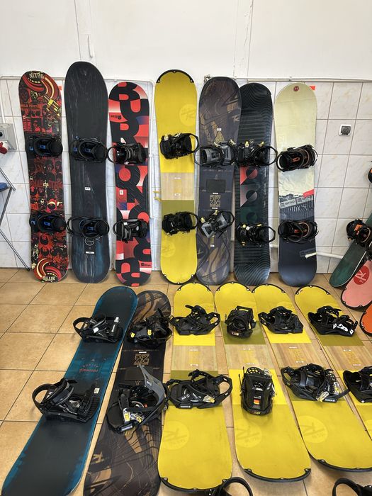 Deski Snowboardowe Burton Nitro Salomon Elan Magnum Rossignol 155-167 ...