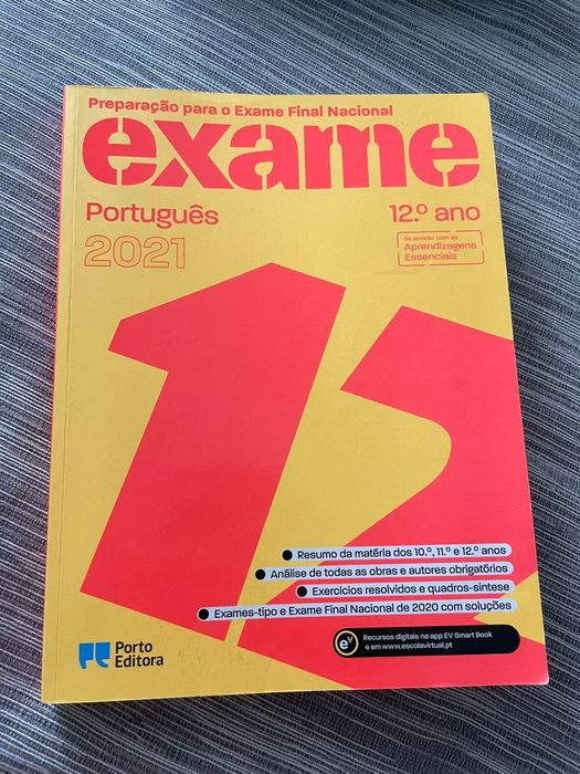 Caderno de preparação para exane nacional final de Português 12 ano ...