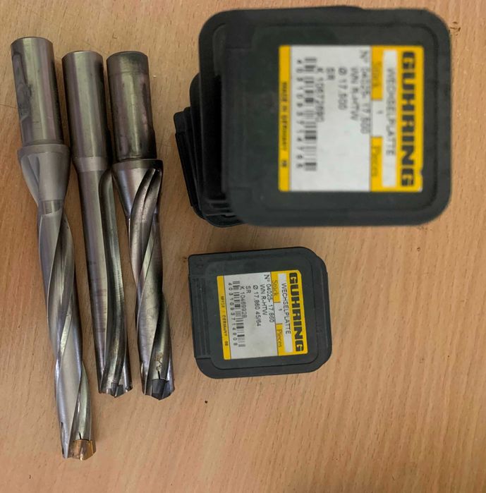 Продам сверла с мех. креплением Guhring, Iscar, Walter: 2 600 грн ...