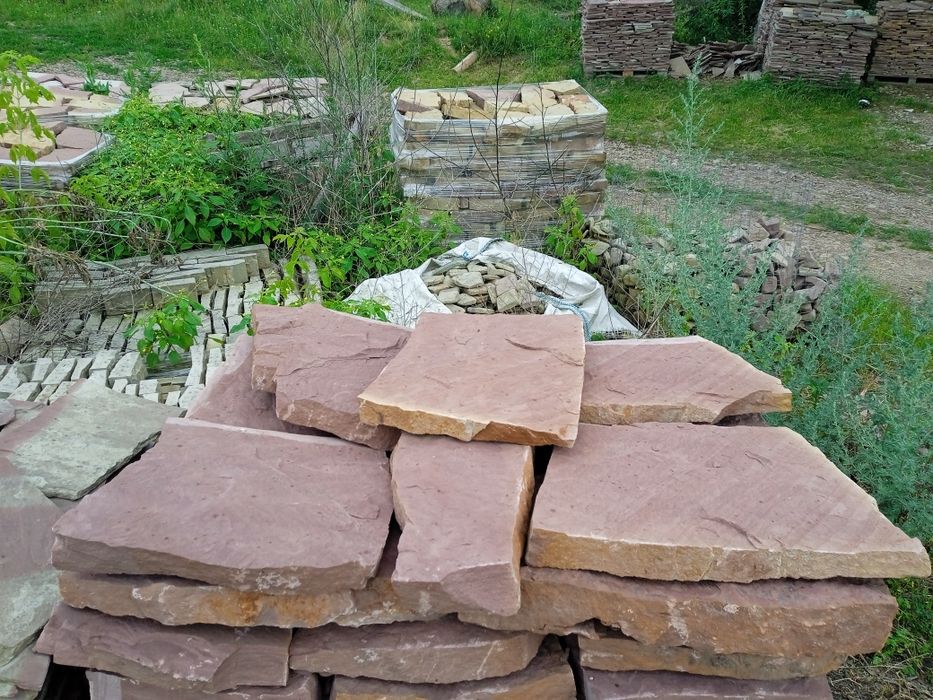 Камінь, бут, плитка для подвір'я,соломка одиничка п'ятьорка,: 4 ...