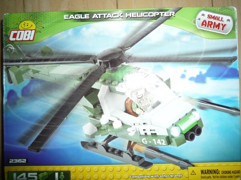 Klocki COBI 2362 Small Army Mała armia - Eagle Attack Helicopter NOWE ...