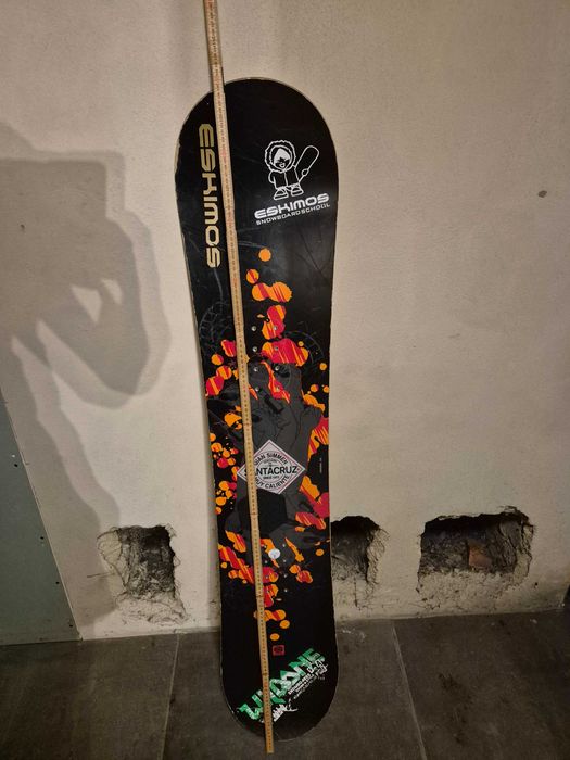 Snowboard Santa Cruz Eskimo 140 Dzimierz • OLX.pl