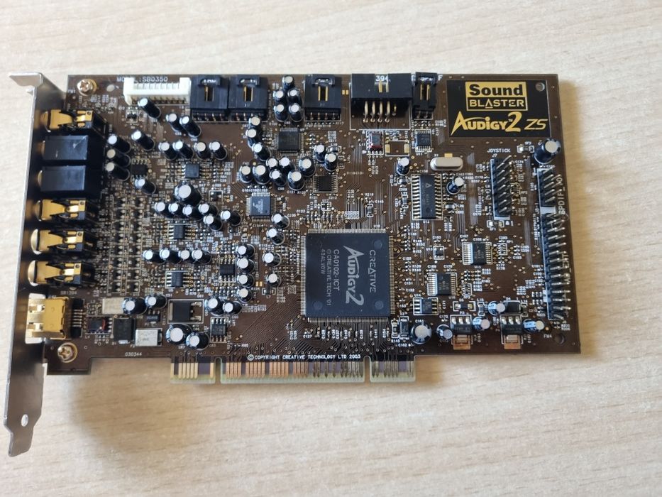 Sound Blaster Audigy 2 ZS Carcavelos E Parede • OLX.pt