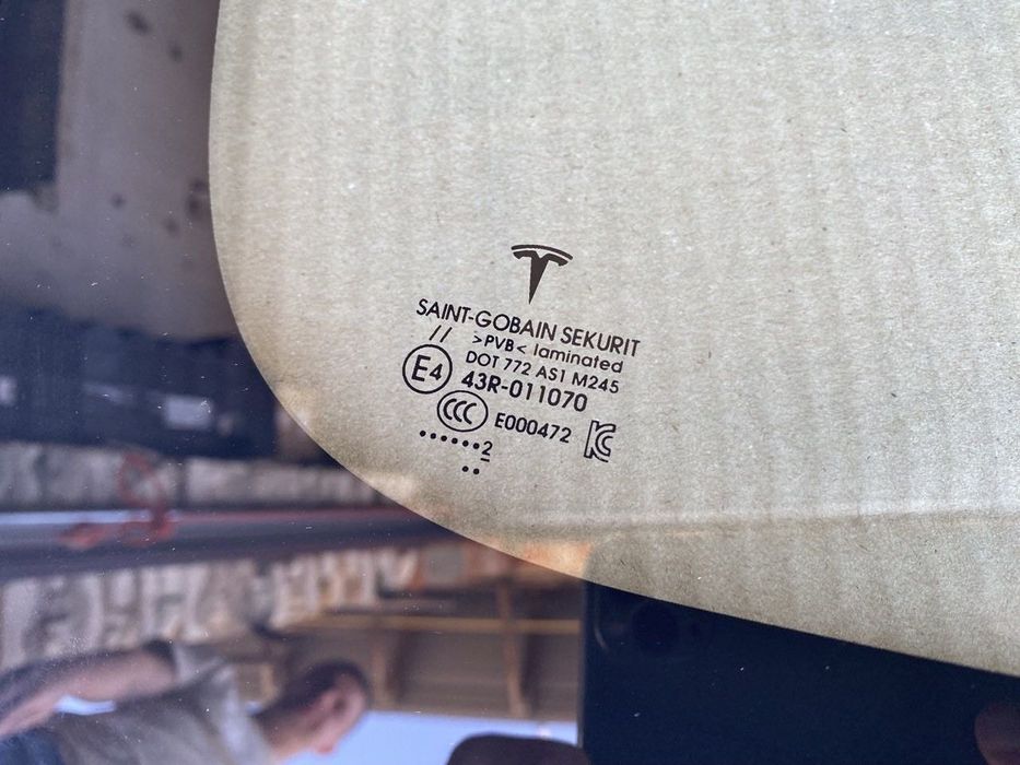 ОРИГІНАЛ! Лобове Вітрове Скло Tesla Model 3 Y: 370 $ - Стекла ветровые ...