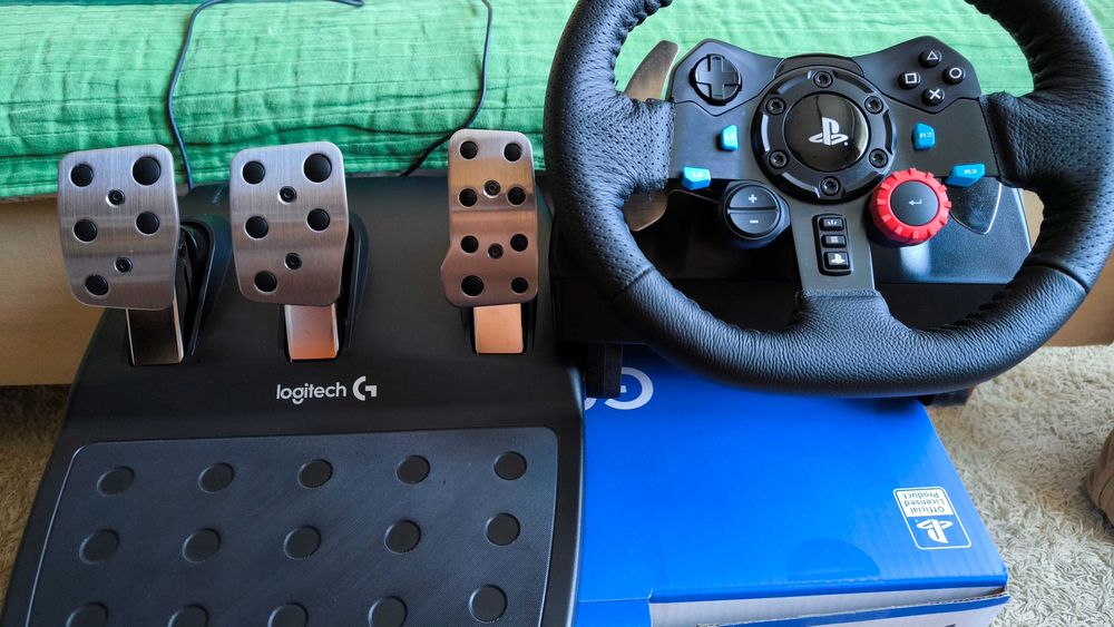 Ігоровий руль logitech g29 driving force. НОВИЙ, кермо PC/PS3/PS4/PS5 ...