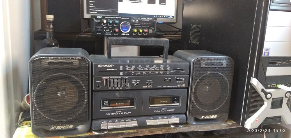 Продам двухкасетний магнітофон SHARP: 4 000 грн. - Магнітоли Борисівка на Olx