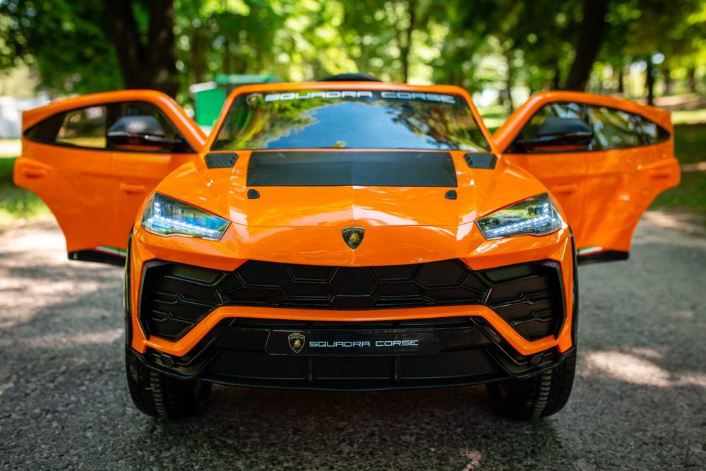LAMBORGHINI URUS Samochód autko na akumulator 4x4 prawo jazdy+tablice ...