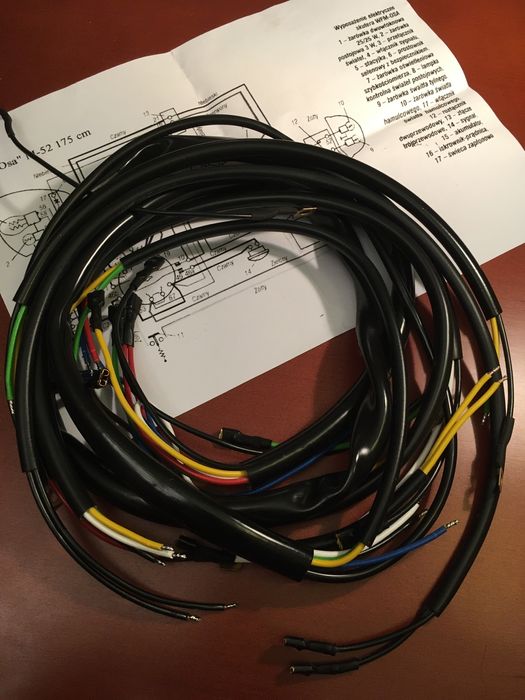 Osa M52 instalacja elektryczna, wiązka, kable Poznań Dębiec • OLX.pl