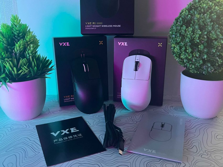 Мишка Бездротова • VGN VXE Dragonfly R1 SE+ Wireless Black PAW3395 •: 1 ...