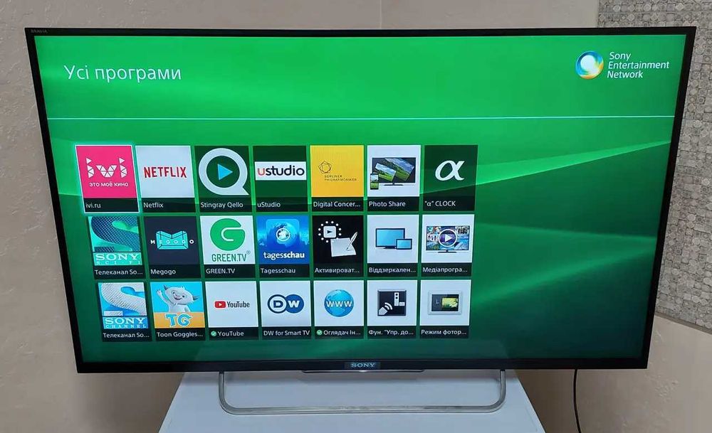 Телевізор 42 дюйми Соні Sony KDL-42W705B DVB-T2 200Гц Smart TV WI-Fi ...