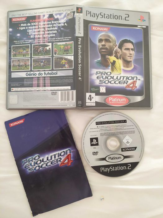 Pro evolution soccer 4 - PS2 Rio Tinto • OLX Portugal