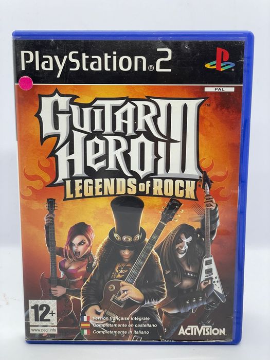 Guitar Hero III Legends of Rock PS2 (FR) Po Angielsku Dywity • OLX.pl