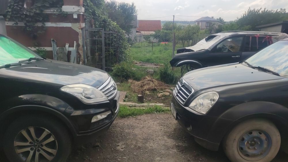 Капот решітка радіатора бампер rexton 1 2 3 W рекстон kyron кайрон: 99 ...