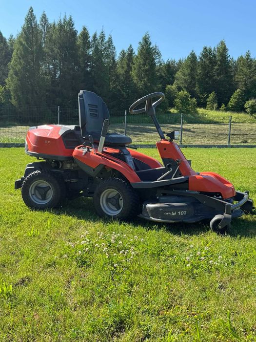 Kosiarka traktorek Husqvarna Rider r320 AWD 4x4 Morąg • OLX.pl