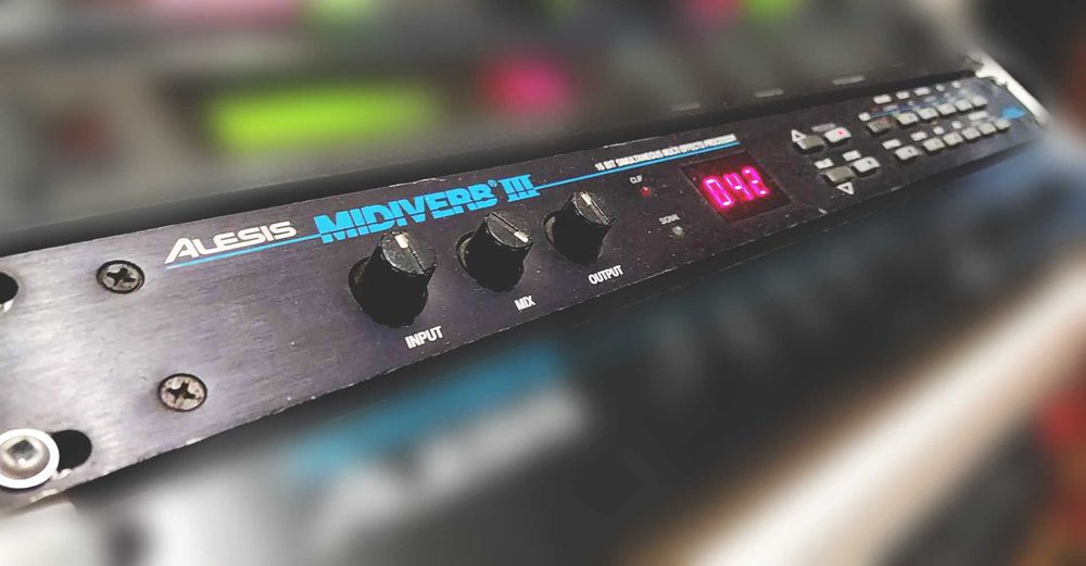 Alesis Midiverb 3 прибор Ника Виза (Nick Wiz) процессор эффекто реверб ...