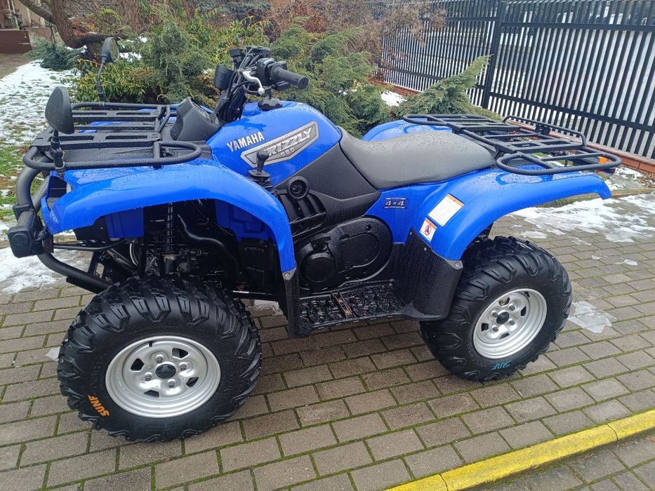 Yamaha Grizzly 660 cc 4x4 Rejestracja Stan BDB can am rincon kingquad ...