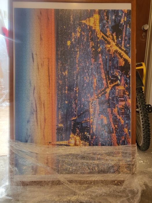 Quadro puzzle com moldura Odivelas • OLX Portugal