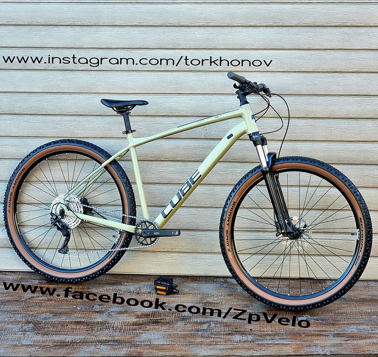 29 CUBE AIM EX Вилка 100mm. Shimano DEORE 1x10. DISC. Рама L,XL: 585 ...