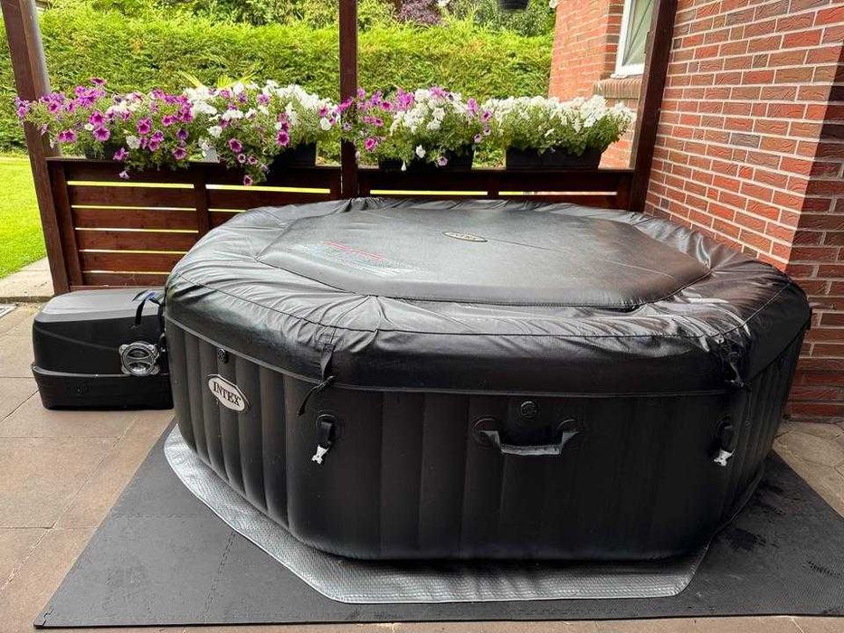 Basen jacuzzi Intex PureSpa Jet Bubble Deluxe Octagon Jelenia Góra ...