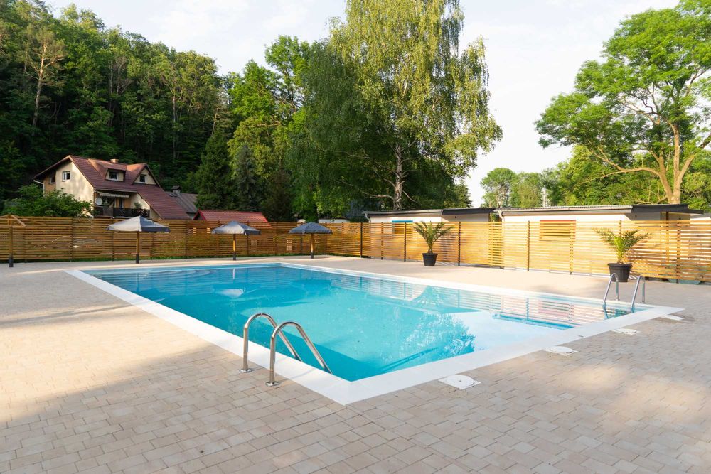 Domki - wakacje w górach - Góry Opawskie - basen, plaża, grill ...