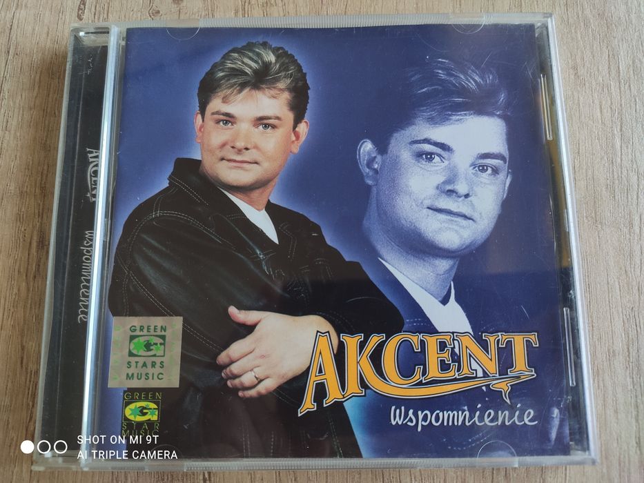 AKCENT Wspomnienie GREEN STAR GSCD 125 płyta cd disco polo Płońsk • OLX.pl