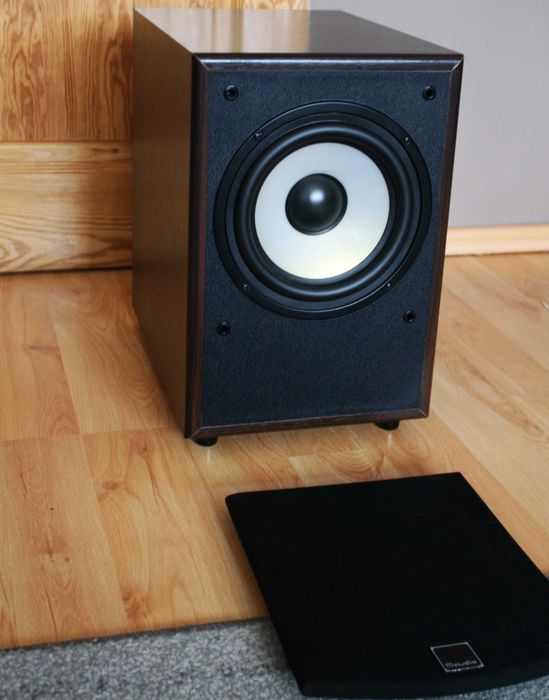 Subwoofer aktywny M Audio Sub subufer do kino domowe wenge brąz Gdańsk ...