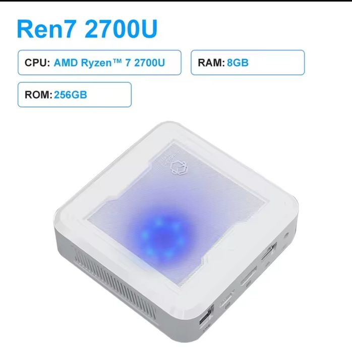Мини-ПК Gemachine Lighte AMD Ryzen 7 2700U 8Гб/256Гб: 5 500 грн ...