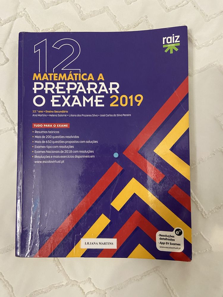 Livro de Preparação Exame Matematica A Agualva E Mira-Sintra • OLX Portugal Livro de Preparação Exame Matematica A Agualva E Mira-Sintra • OLX Portugal