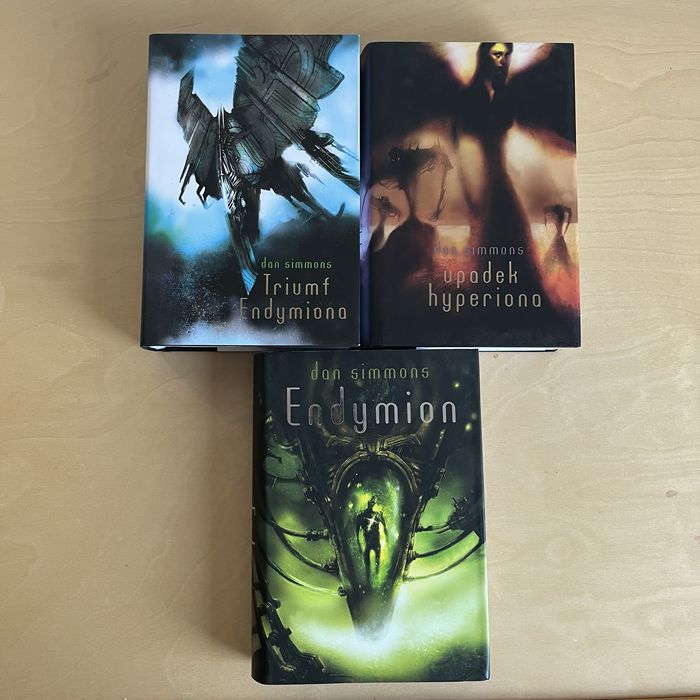 Dan Simmons „HYPERION / ENDYMION” (3 tomy) Wrocław Fabryczna • OLX.pl