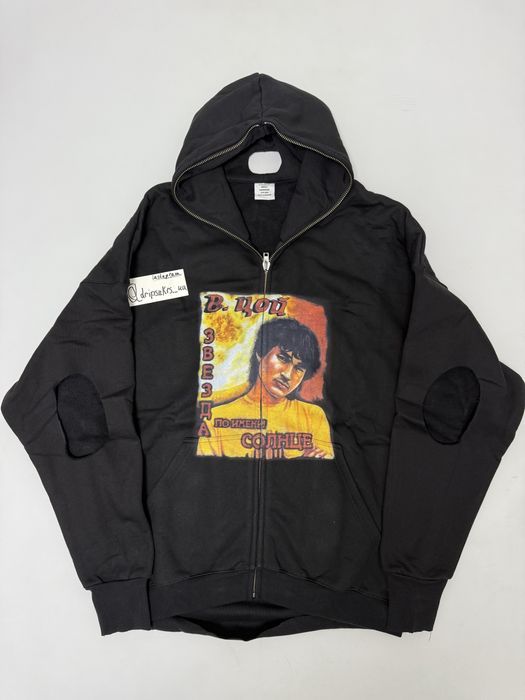 Зип худи Vetement V Tsoy L XL balenciaga raf simons number nine: 4 800 ...
