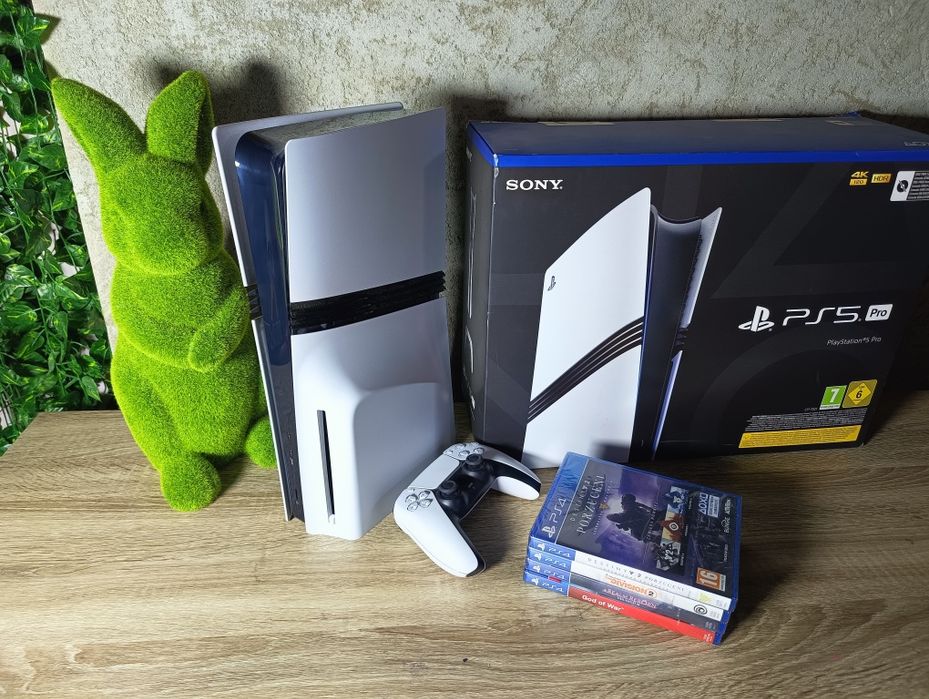 PS5 PRO 2Tb + napęd i 4 nowe gry! Konsola PlayStation 5 PRO 2T Zgierz • OLX.pl