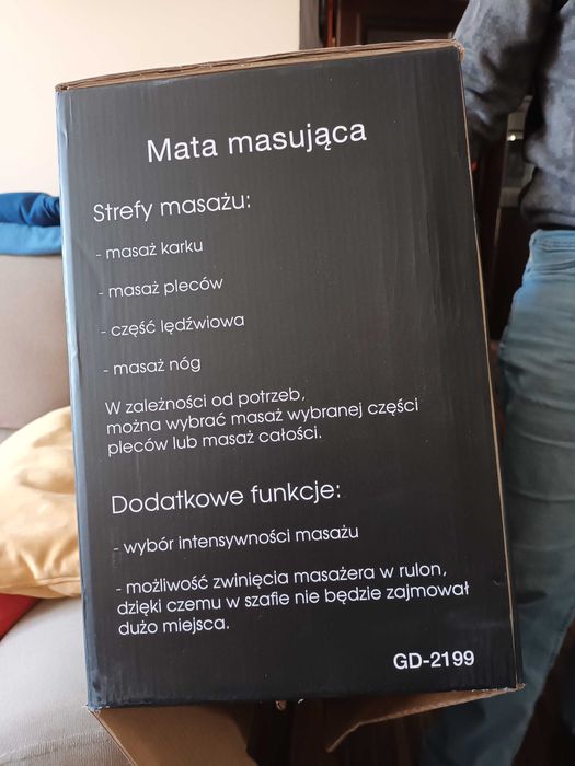 Profesjonalna Mata Masująca GD-2199 Zielona Góra • OLX.pl