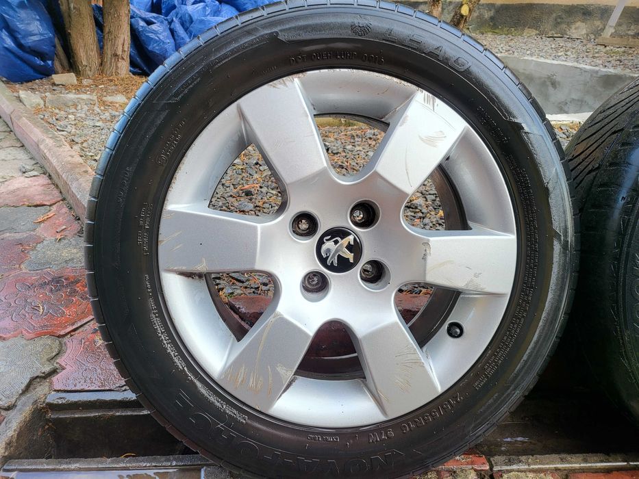 Легкосплавний диск Пежо 4х108 R16 Peugeot 5008 3008 2008 7J ET29: 2 500 ...