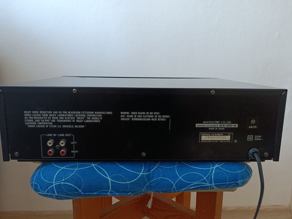 Akai GX65 Mkll pierwszy właściciel, pilot instrukcja Lublin • OLX.pl