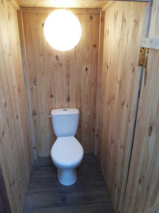 WYPRZEDAŻ Wychodek DUŻY drewniane WC latryna szaleta sławojka toaleta ...