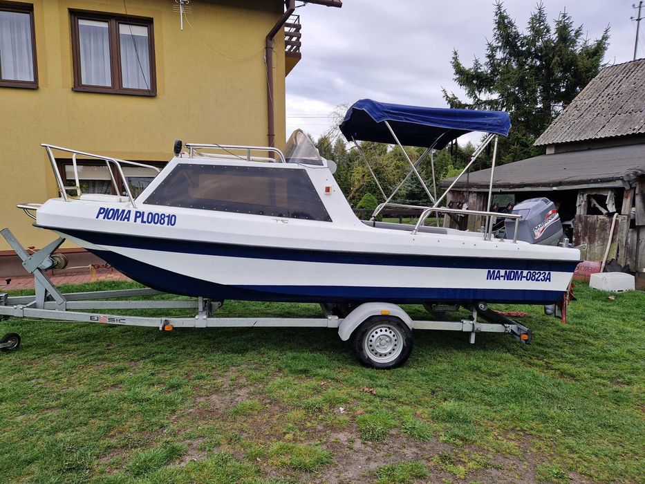 Łódź motorowa kabinowa PILOT 520 Otwock • OLX.pl