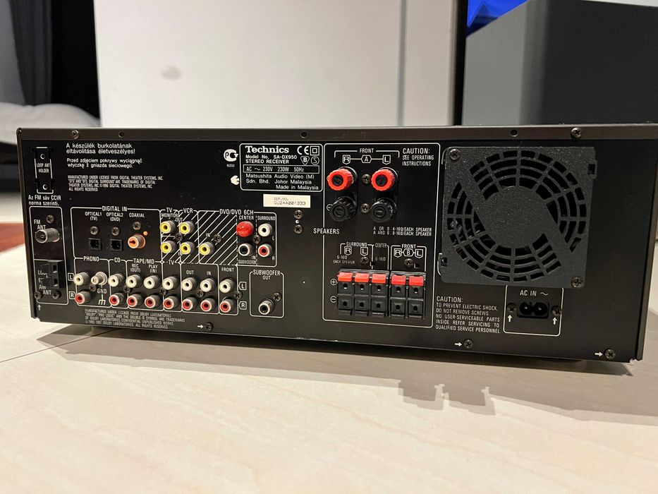 Technics SA DX 950 Amplituner 5x100W DTS Bieruń Bieruń Stary • OLX.pl
