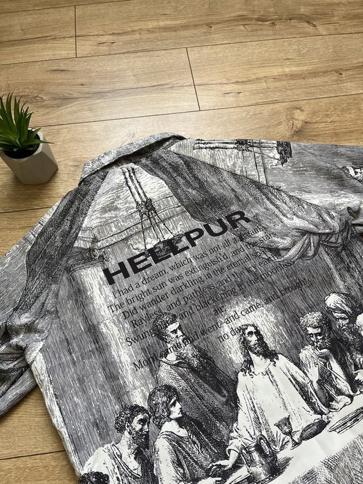 Куртка Hellpur (харік, сорочка, y2k, avangard, нейлонова вітровка sk8 ...