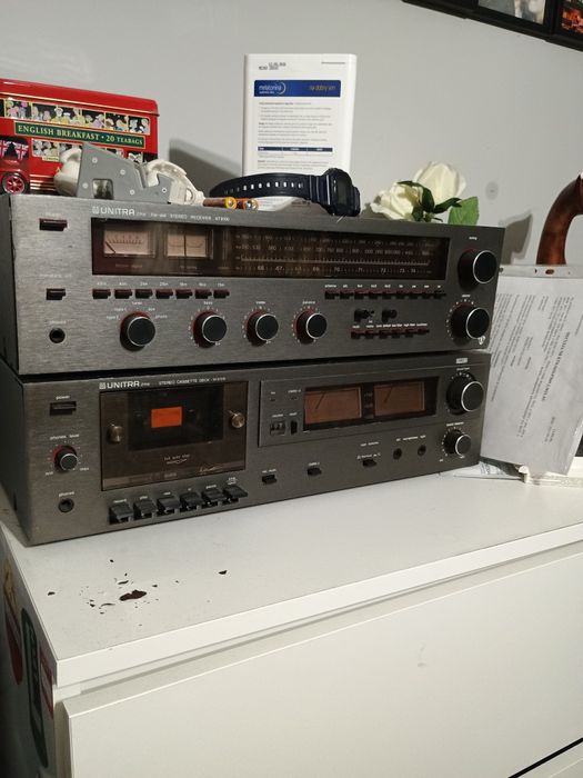 TYLKO DZIŚ! UNITRA M9108 kaseciak Stereo Kaseta deck Stalowa Wola • OLX.pl