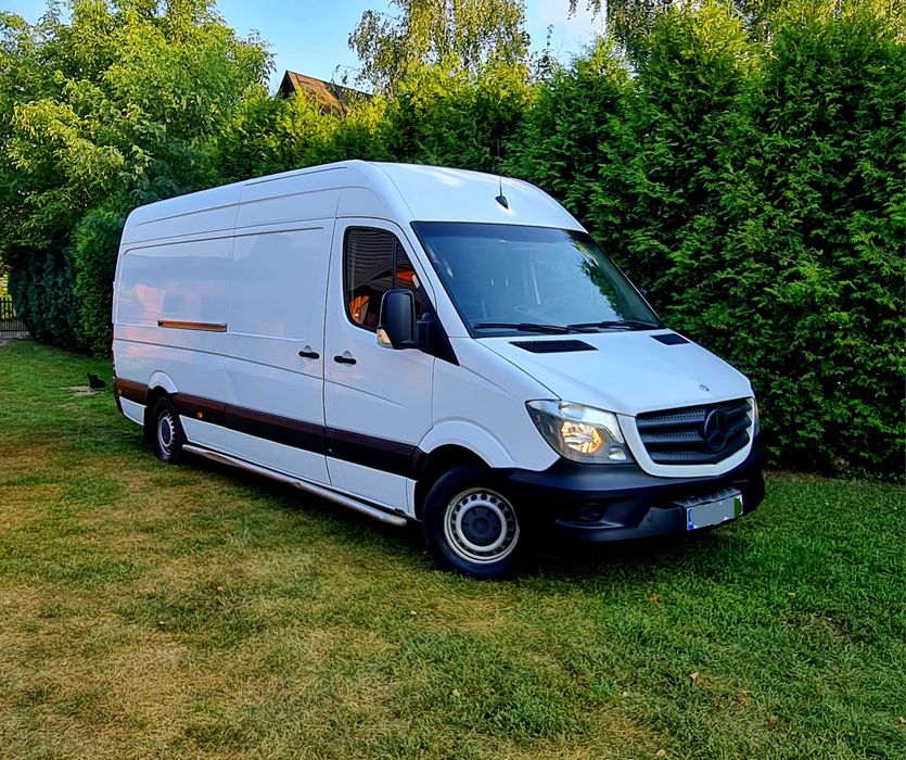 Mercedes Sprinter 2015r 194tys przebieg MAX Długi i wysoki l4h3 Siedlce ...