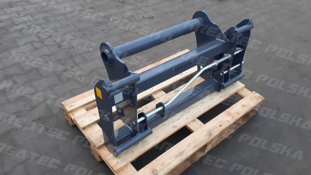 Przejściówka adapter z JCB Manitou Mailleux Merlo na euro euroramka ...