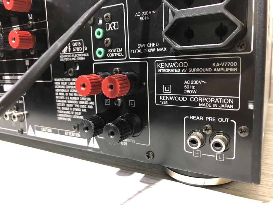 AV Стерео усилитель/підсилювач Kenwood KA-V7700 2х130Вт б/у: 4 499 грн ...