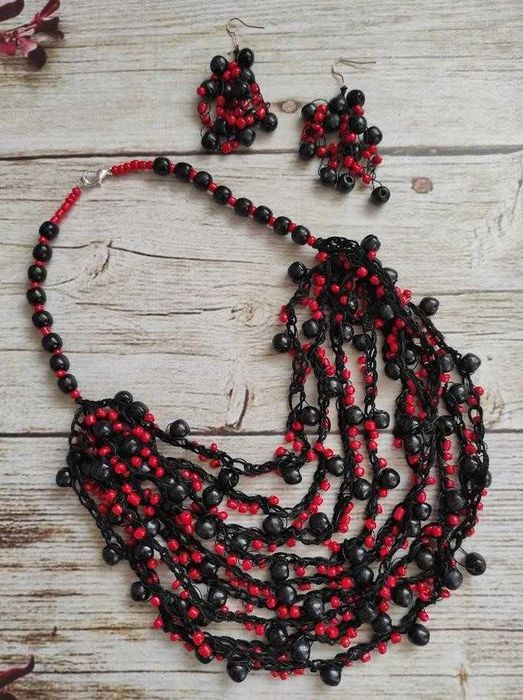 Намисто українське буси Бусы намысто колье 140 грн Кольє Запоріжжя на Olx