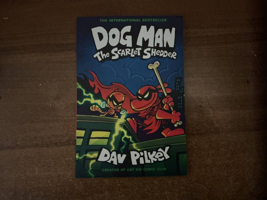 Комікс "Dog man" Dav Pilkey №12 The scarlet shedder: 910 грн. - Книги ...