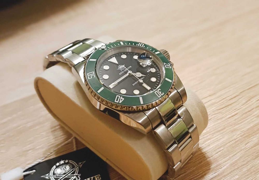 AddiesDive diver "submariner" kwarcowy z lumą BGW9 Poznań Piątkowo • OLX.pl